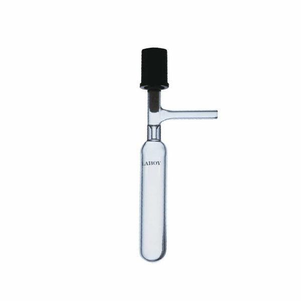 Laboy Glass Reaction/Storage Tube Schlenk Flask with High Vacuum Valve ...